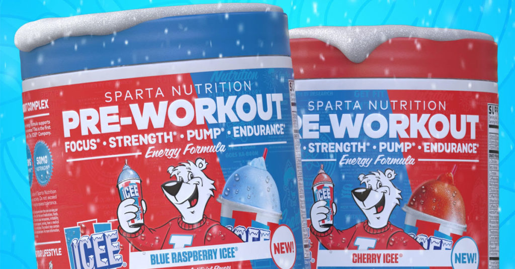 Sparta Nutrition Launching Two Authentic ICEE Flavored Pre-Workouts