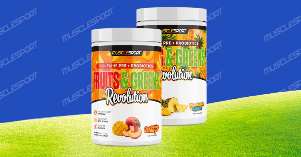 MuscleSport Launches Fruits & Greens