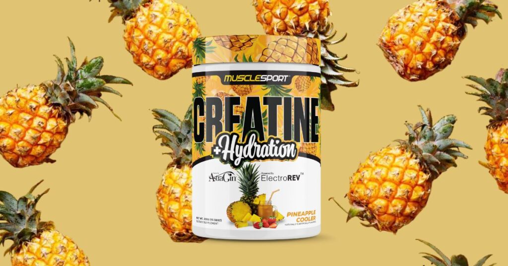 MuscleSport Releases Pineapple Cooler Creatine + Hydration