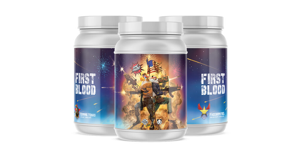 Merica Labz and Panda Supps Collaborate to Launch First Blood Pre-Workout