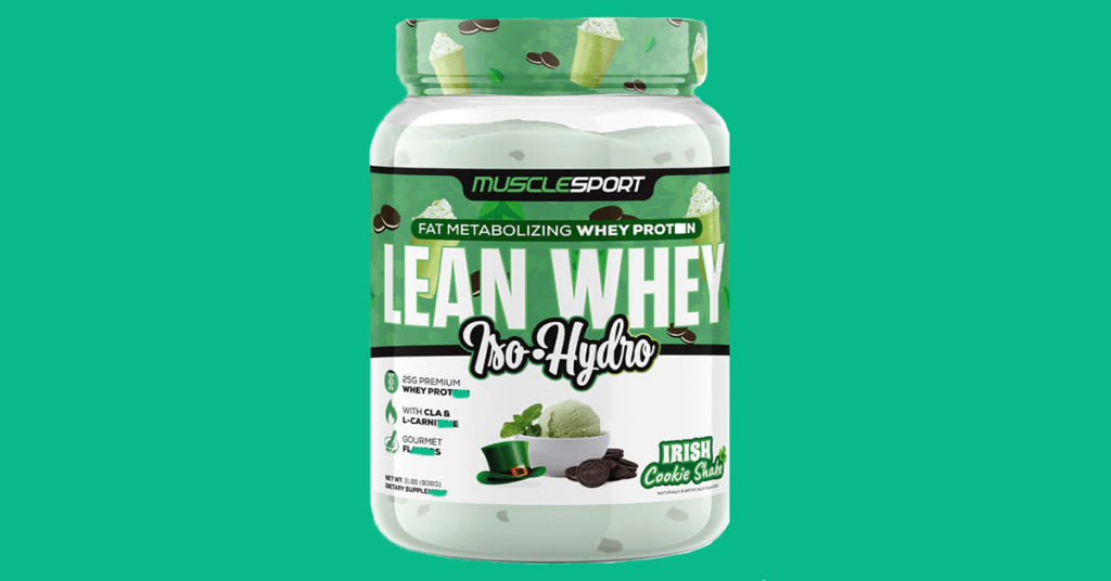 MuscleSport Launches Limited Edition Irish Cookie Shake Lean Whey