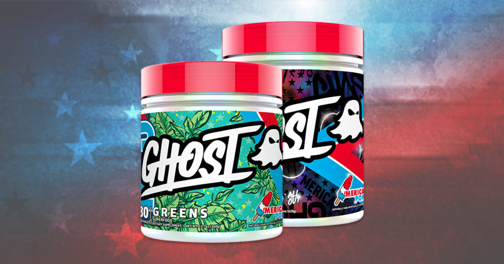 GHOST Launches Limited Edition Merica Pop Flavor in GHOST Legend All Out and GHOST Greens